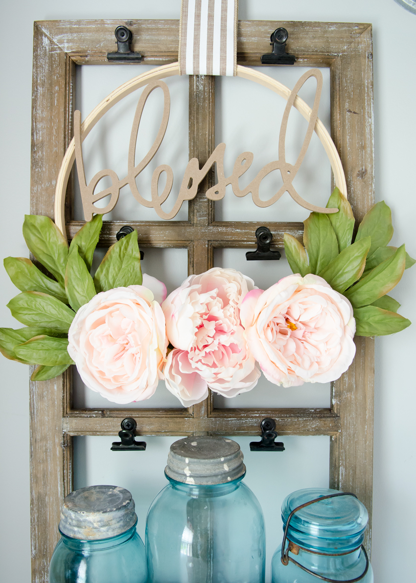 Making Hoop Wreaths for Spring – Hallstrom Home