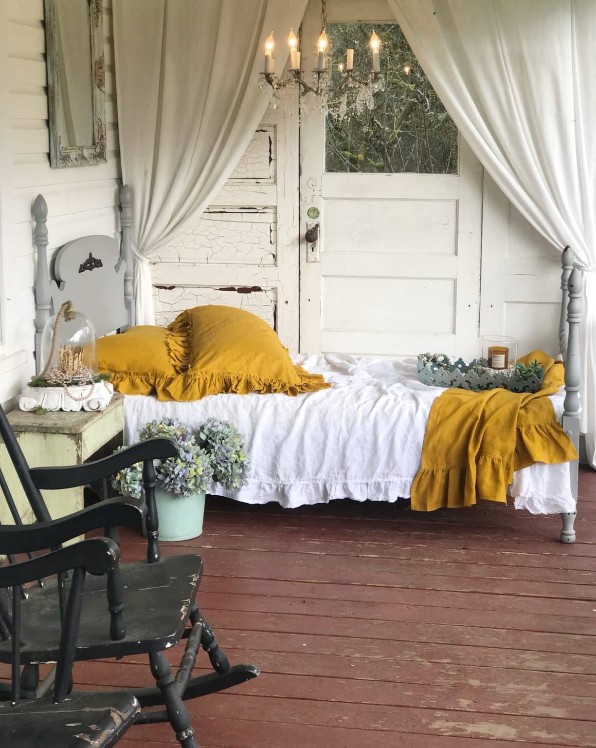 Incorporating Mustard Yellow in Shabby Chic Style – Hallstrom Home