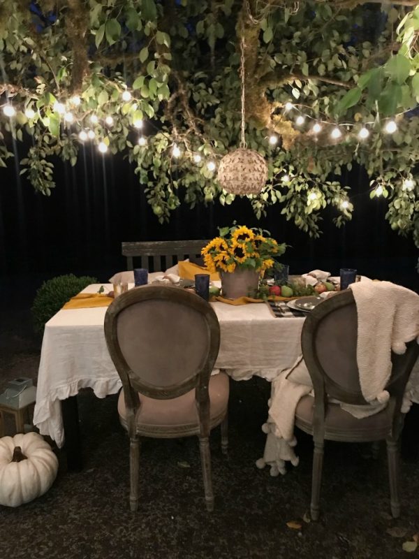 How to Decorate Your Fall Table in the Garden – Hallstrom Home