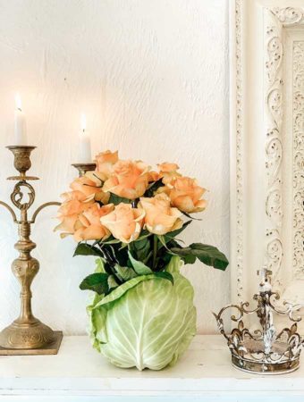 DIY Cabbage Flower Arrangement – Hallstrom Home
