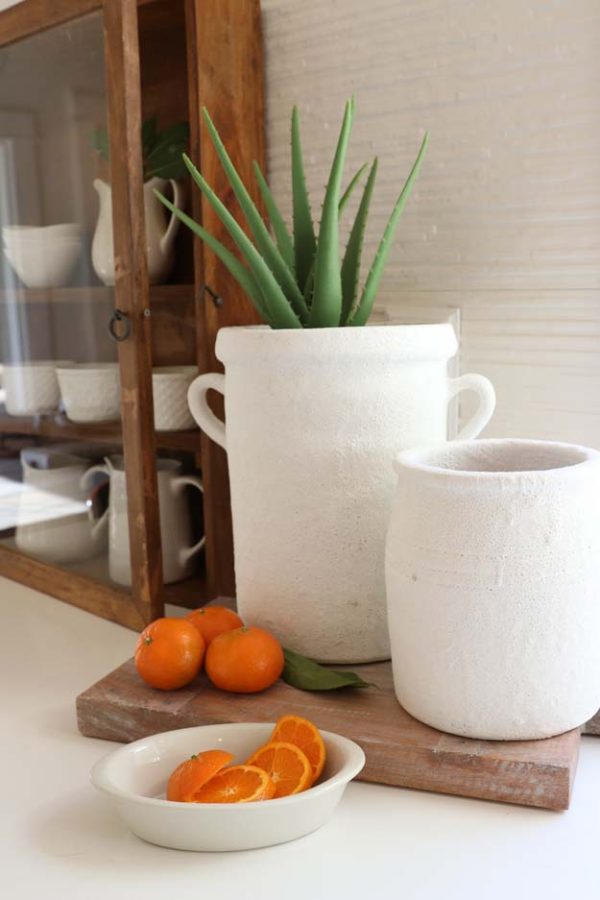 DIY Pot Painting with Texture – Hallstrom Home