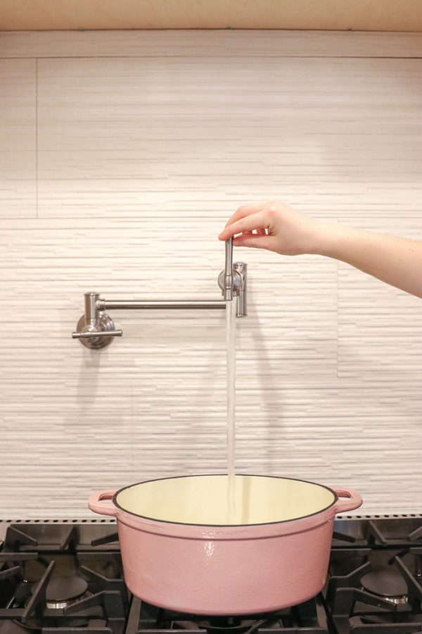 Farmhouse Kitchen Remodel with Pot Filler – Hallstrom Home