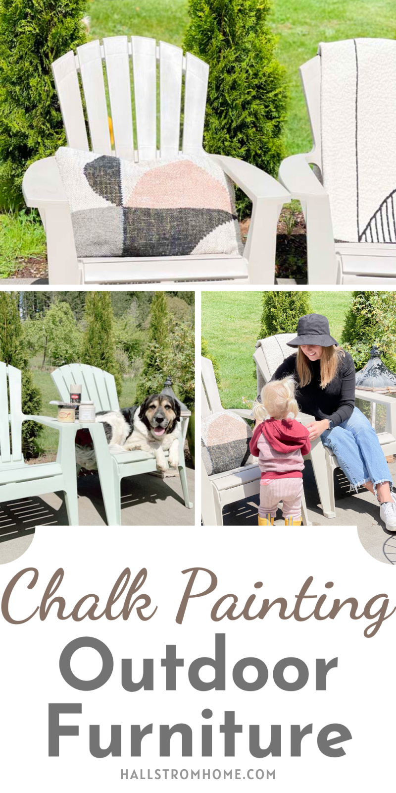 Chalk Painting Outdoor Furniture – Hallstrom Home