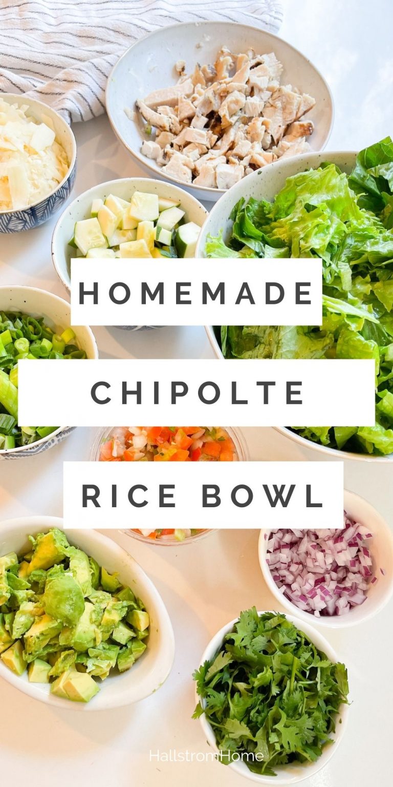 Homemade Chipotle Rice Bowl – Hallstrom Home