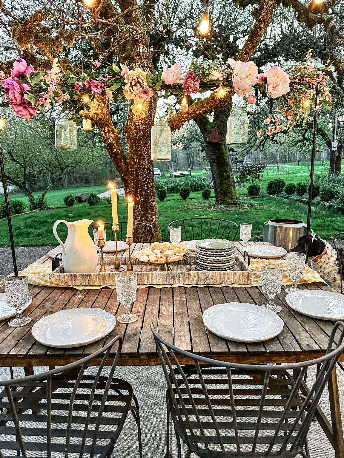 Simple French Country Table Setting – Hallstrom Home