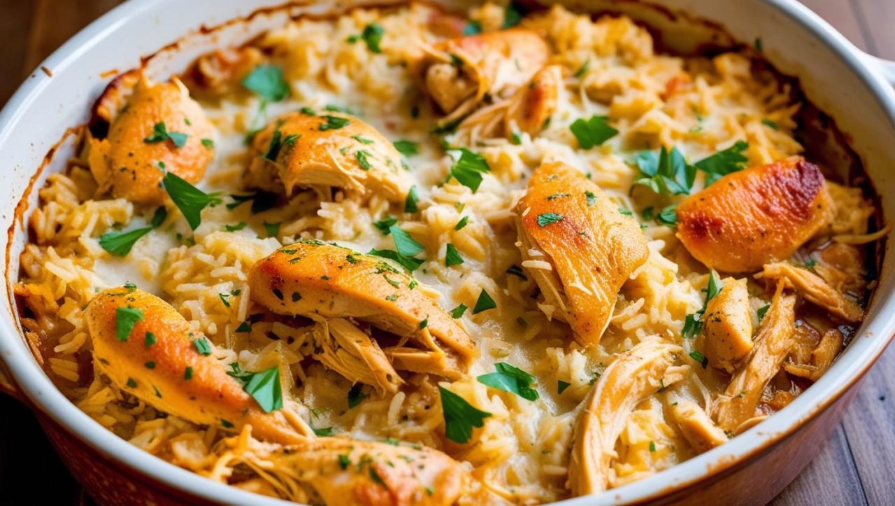 Comfort in a Dish: Baked Chicken and Rice Casserole – Hallstrom Home